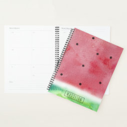 Watermelon Planner, Watermelon Diary Planner | Zazzle