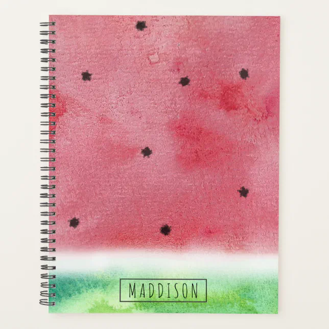 Watermelon Planner, Watermelon Diary Planner | Zazzle
