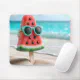 Watermelon Popsicle In Beach Sand Mouse Pad | Zazzle