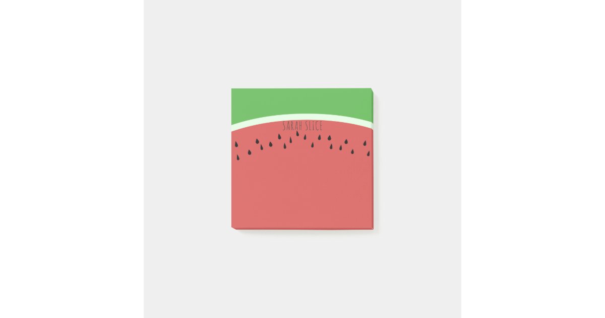 Watermelon Post-it Notes | Zazzle.com