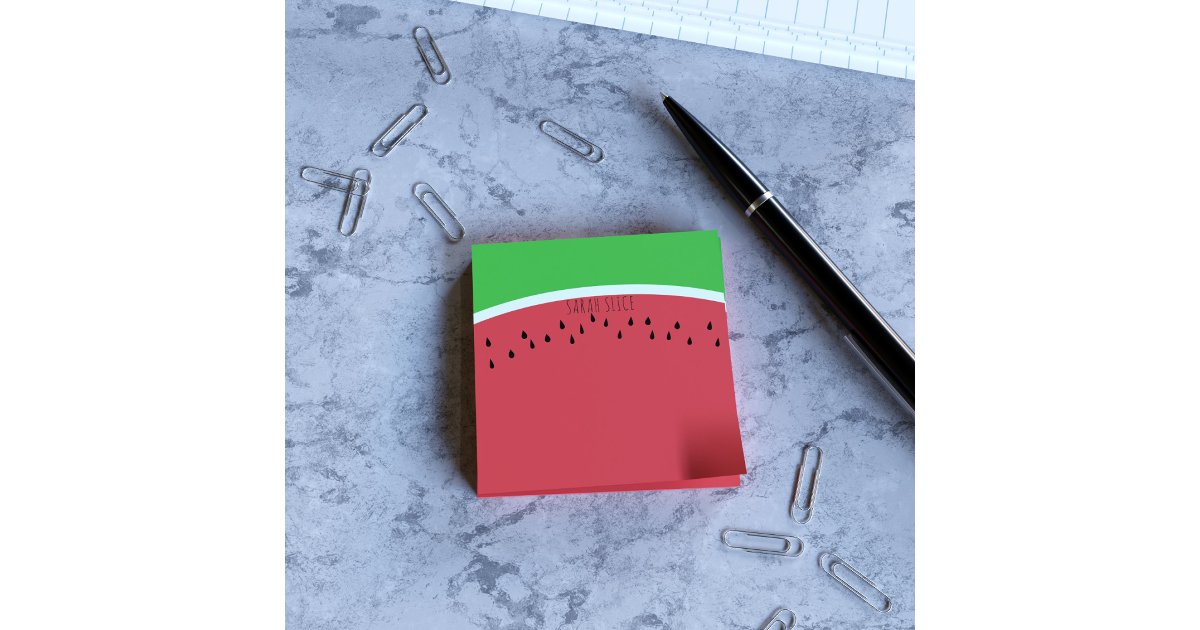 Watermelon post it notes | Zazzle