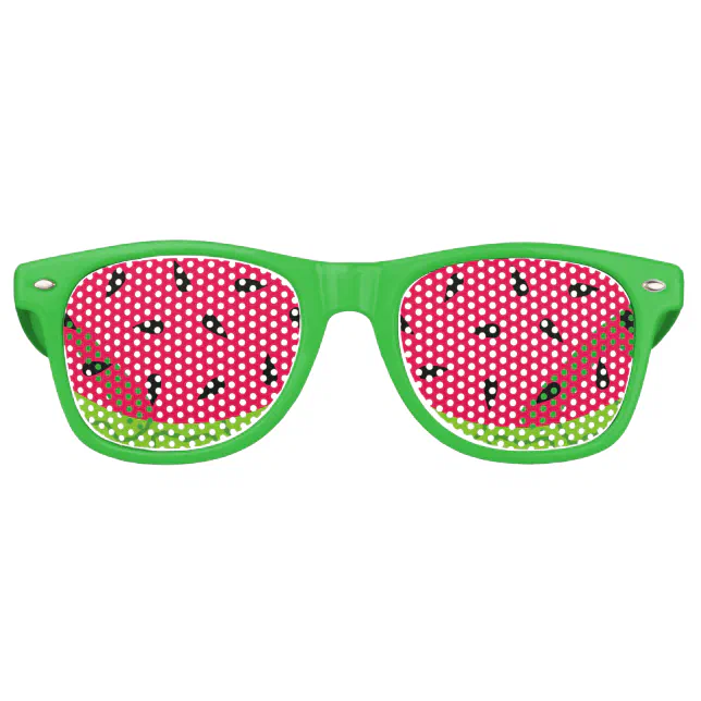 Watermelon Retro Sunglasses | Zazzle