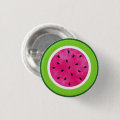 Watermelon Slice Button | Zazzle