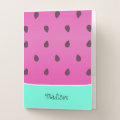 Watermelon Slice | Personalized Pocket Folder | Zazzle