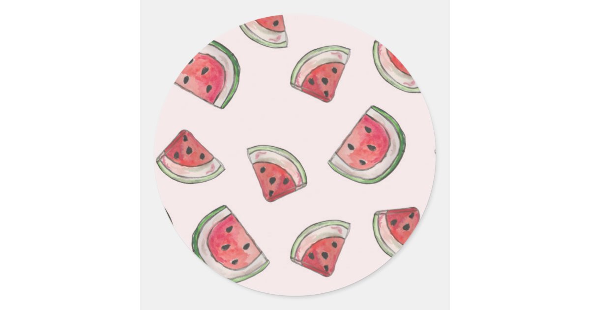 Watermelon Sticker | Zazzle