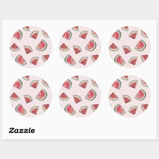 Watermelon Sticker | Zazzle