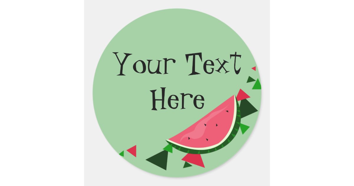 Watermelon Stickers | Zazzle