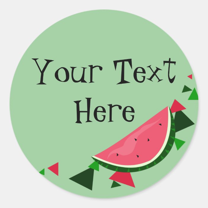 Watermelon Stickers | Zazzle.com