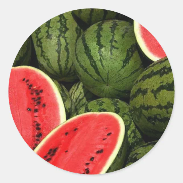 Watermelon Stickers | Zazzle