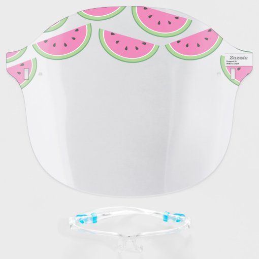 Watermelon Summer Fruit Face Shield | Zazzle