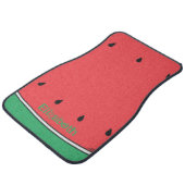 Watermelon Summer - Personalized Car Floor Mat | Zazzle