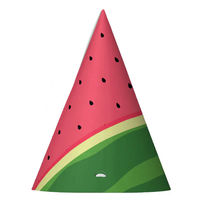 Watermelon Theme Party Hat | Zazzle