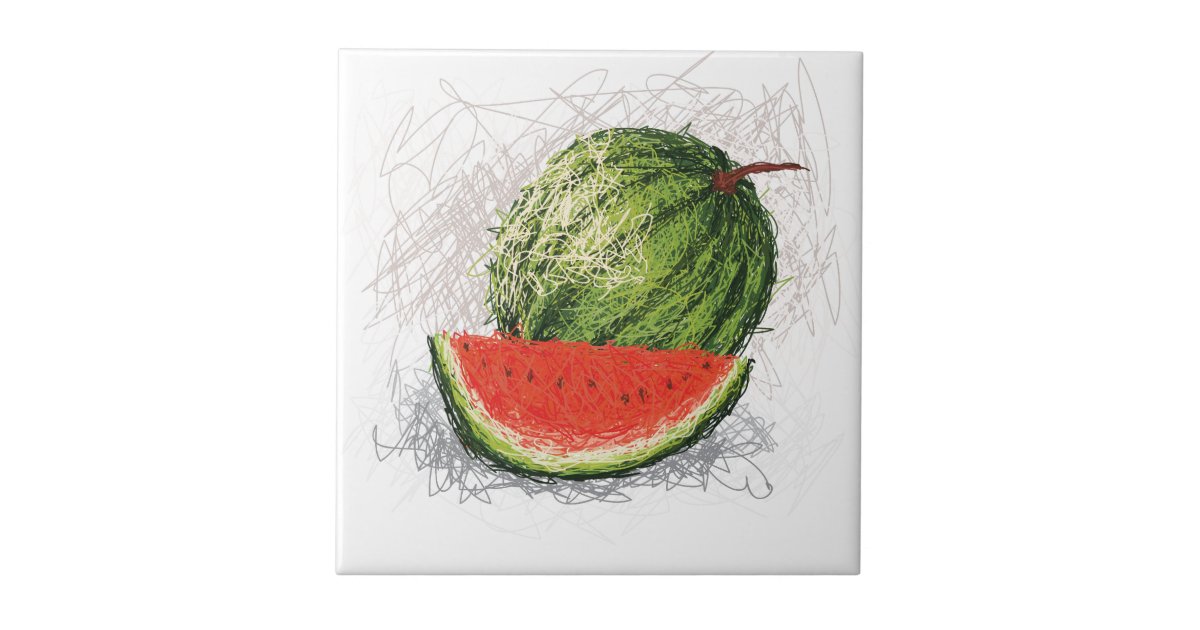 watermelon tile | Zazzle.com
