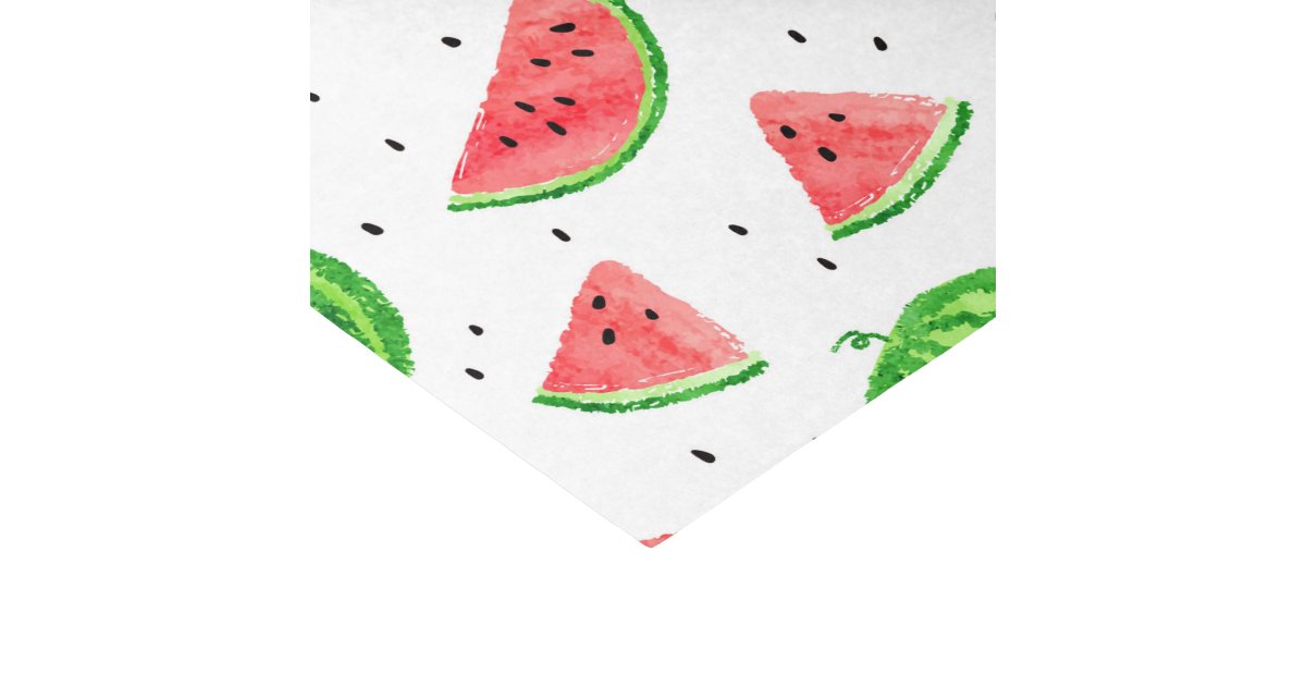 Watermelon Tissue Paper - Red | Zazzle