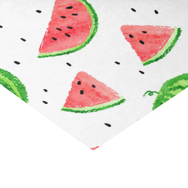 Watermelon Tissue Paper - Red | Zazzle