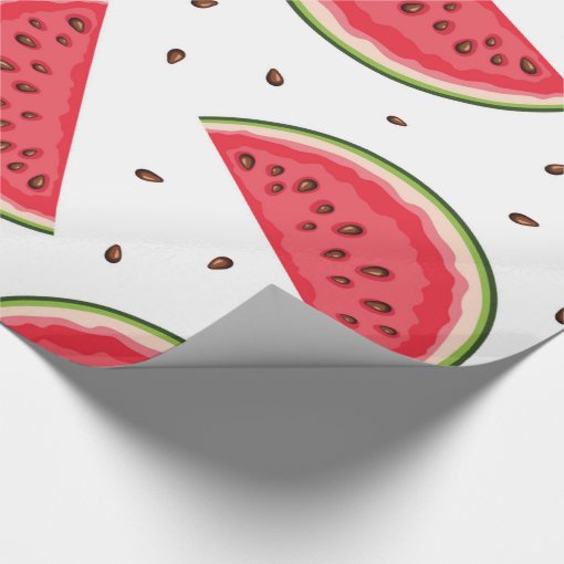 Watermelon Tropical Summer Wrapping Paper | Zazzle