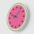 Watermelon Wall Clock | Zazzle