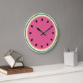 Watermelon Wall Clock | Zazzle