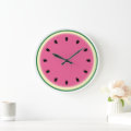 Watermelon Wall Clock | Zazzle