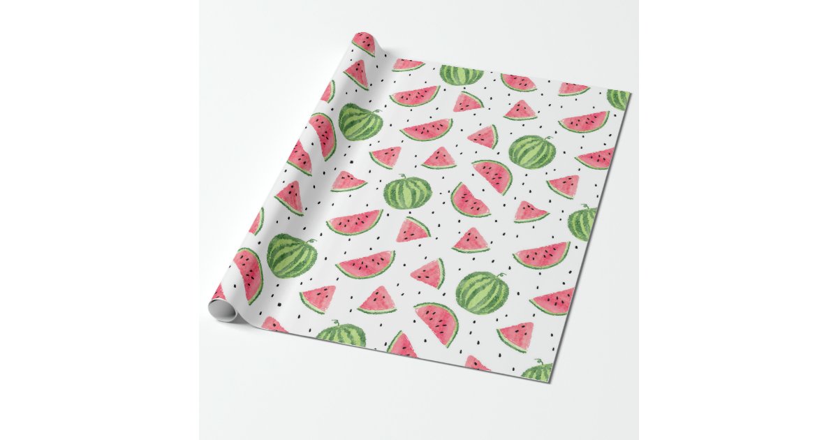 Watermelon Wrapping Paper | Zazzle