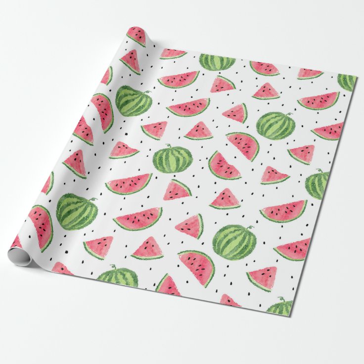 Watermelon Wrapping Paper | Zazzle