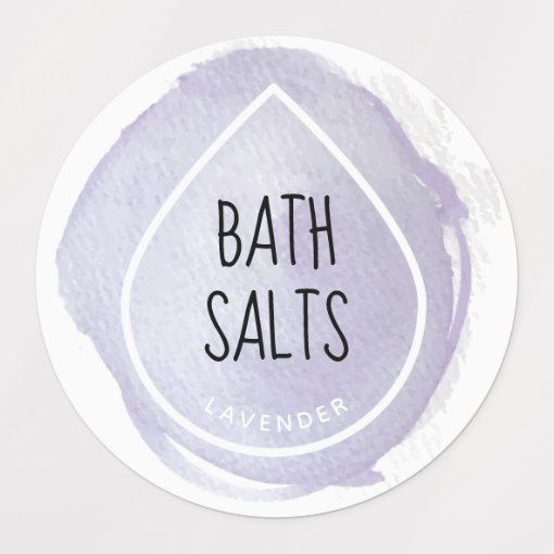Waterproof Essential Oil Drop Craft Labels | Zazzle