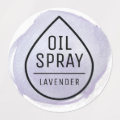 Waterproof Essential Oil Spray Bottle Labels | Zazzle
