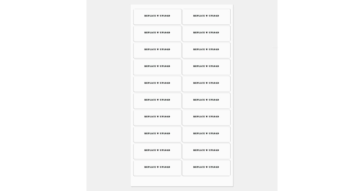 Waterproof Label for Business, Artist or Crafters | Zazzle