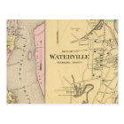 Main St. Waterville, Maine Vintage Postcard | Zazzle.com