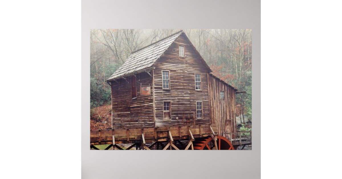 Waterwheel Poster | Zazzle