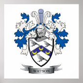 Watson Coat of Arms Poster | Zazzle