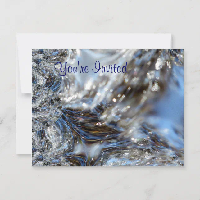 Wave Invitation | Zazzle