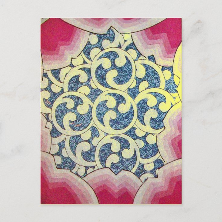 WAVES POSTCARD | Zazzle