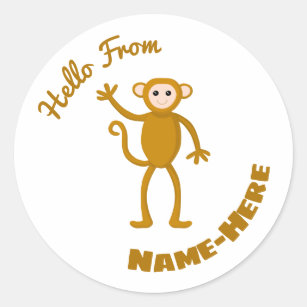 Waving Monkey Animation