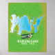 Wawang Lake Ontario Canada lake map Poster | Zazzle