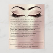 Waxing Depilation Liability Waiver Release Form Flyer | Zazzle