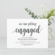 We are getting engaged, Engagement Party invites | Zazzle