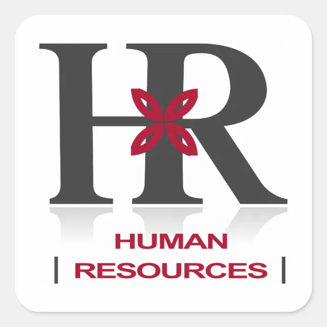 'We Are HR' ID Sticker / Badge | Zazzle