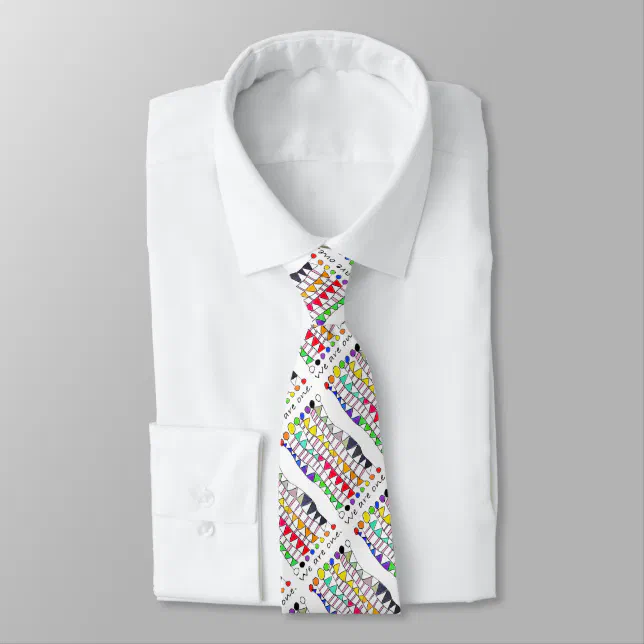We Are One Diversity Equality Neck Tie | Zazzle