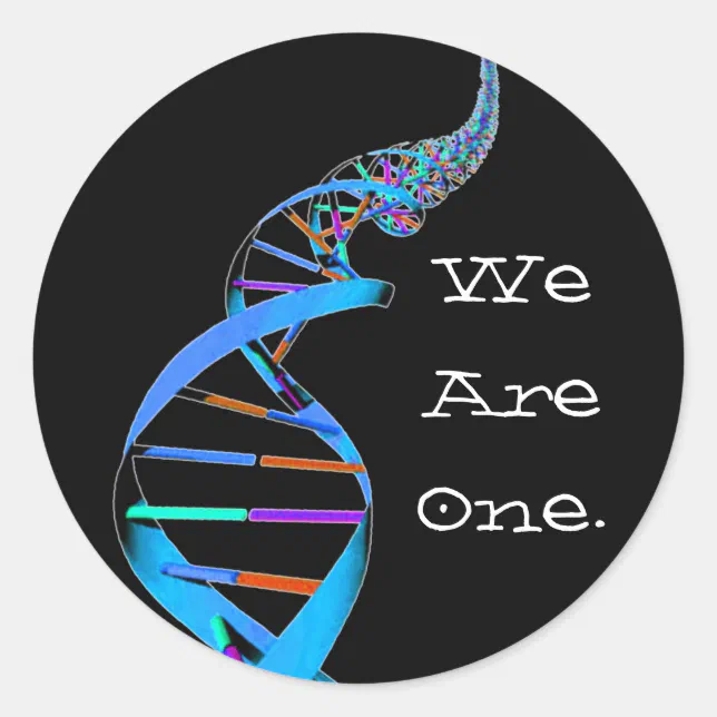 "We Are One" Orphan Black Fan Merchandise Sticker | Zazzle