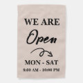 We are Open Sign Hours Of Operation | Zazzle