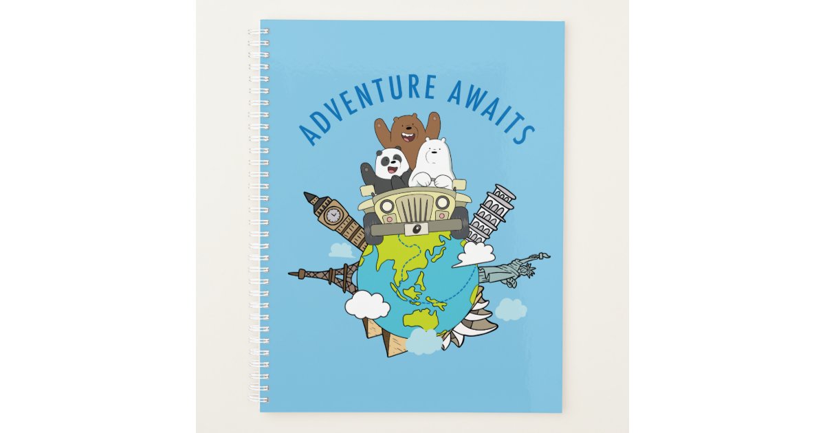 We Bare Bears - Adventure Awaits Planner | Zazzle