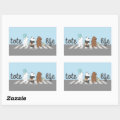 We Bare Bears - Tote Life! Rectangular Sticker | Zazzle