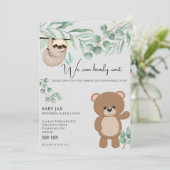 We Can Bearly Wait Invitation | Zazzle