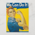 We Can Do It! by J. Howard Miller Postcard | Zazzle