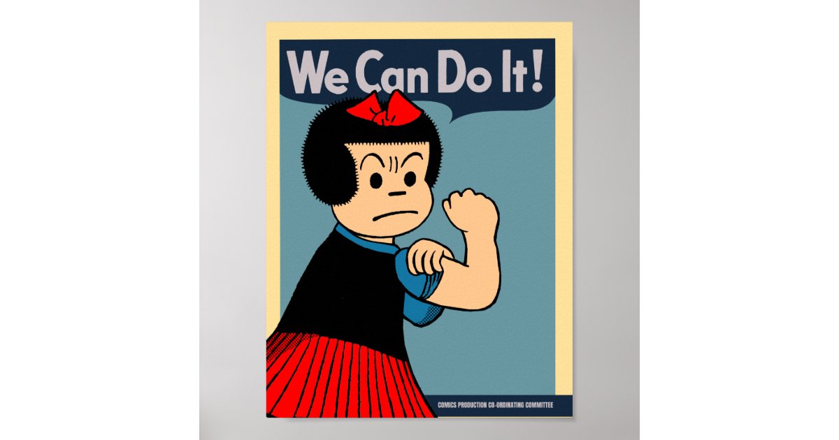 "We Can Do It!” Poster | Zazzle