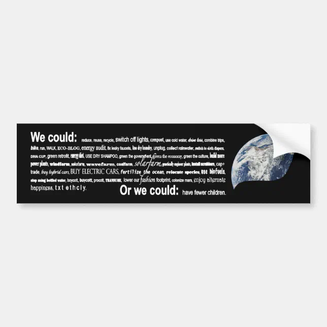 We could... bumper sticker | Zazzle