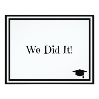 We Did It Invitations & Announcements | Zazzle