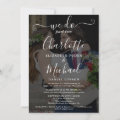 We Do Part Two Script Wedding 2 Photo Sequel Invitation | Zazzle