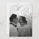 We Do Script 2 Photos QR Code Casual Wedding Invitation | Zazzle